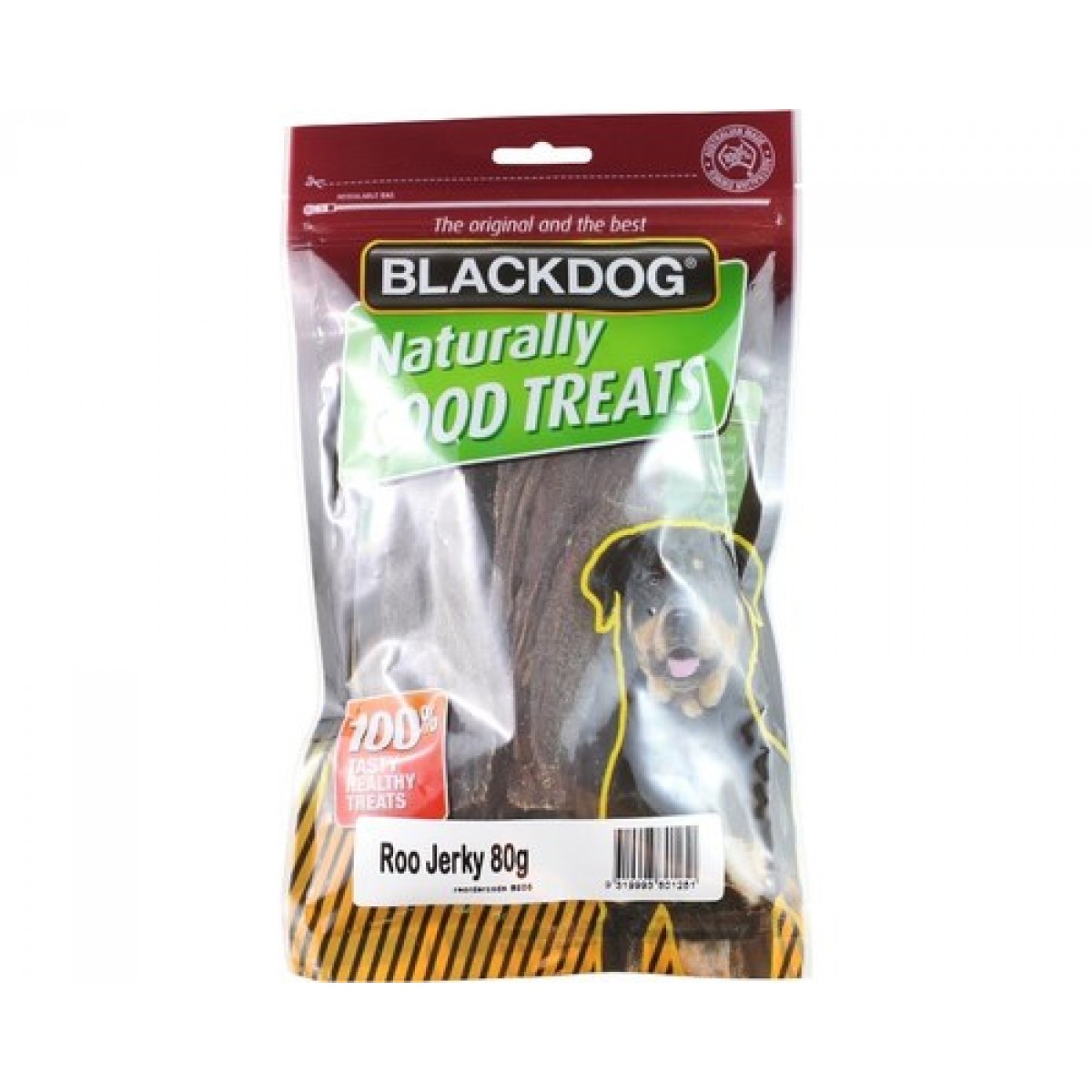 Black Dog Kangaroo Jerky 80g